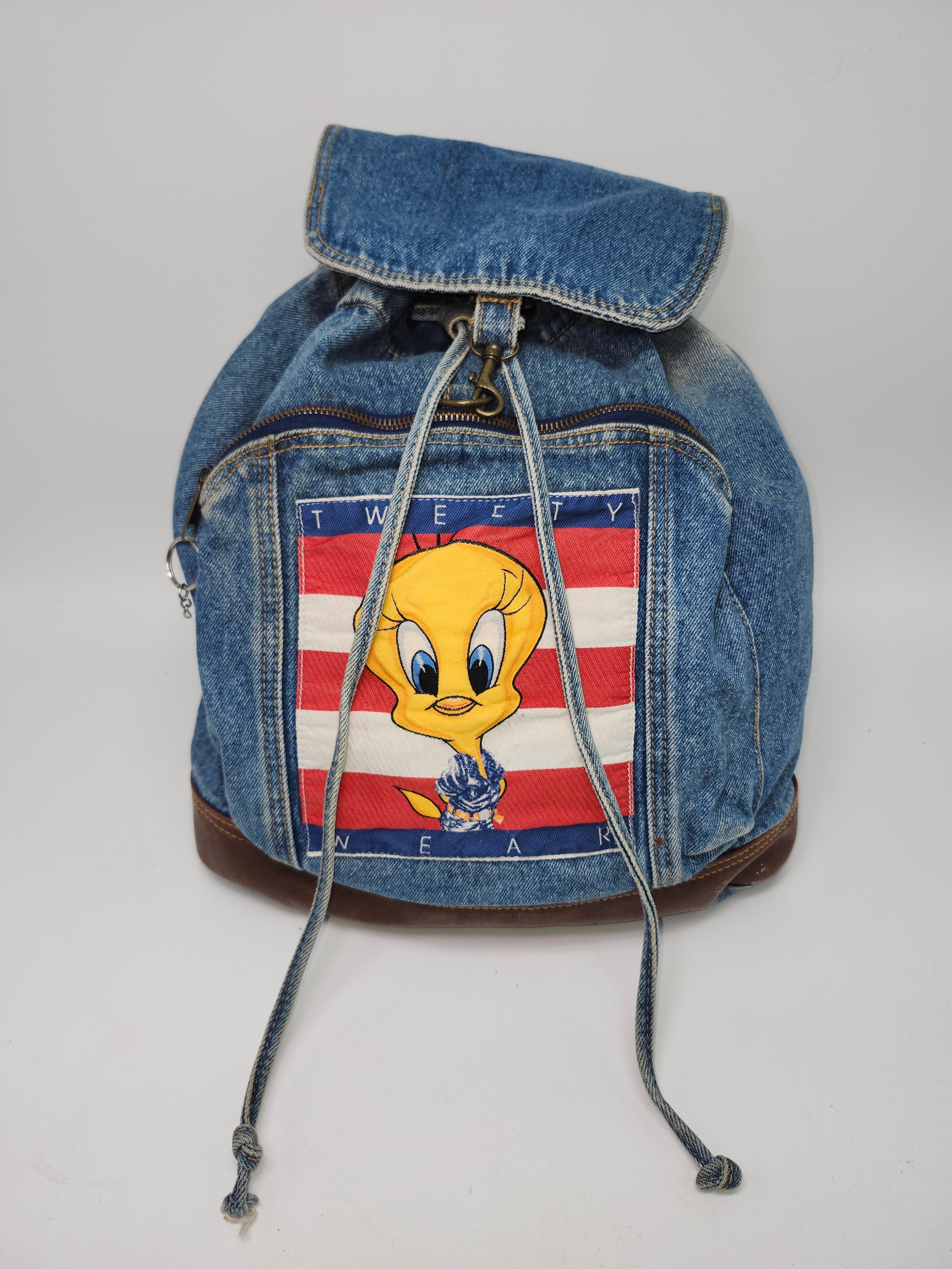 Looney Tunes Tweety Bird Denim Backpack – Kelsey Olive's Closet